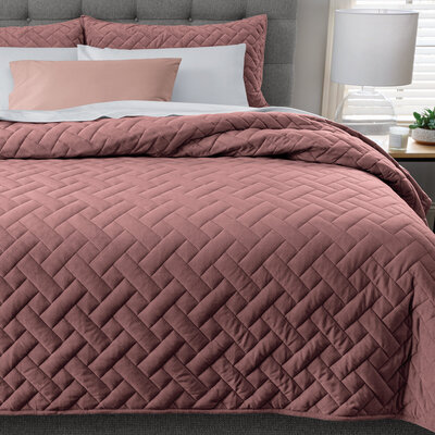 Velvet Basketweave Coverlet Set | Coverlet Bedding | Sleep Number