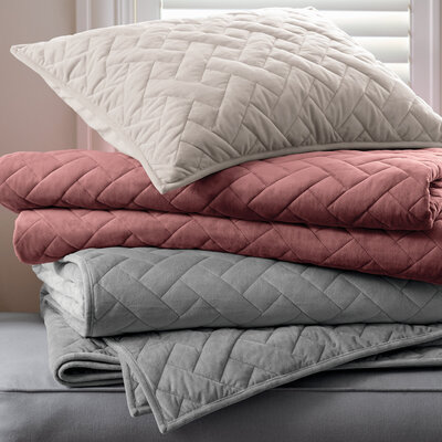 Velvet Basketweave Coverlet Set | Coverlet Bedding | Sleep Number