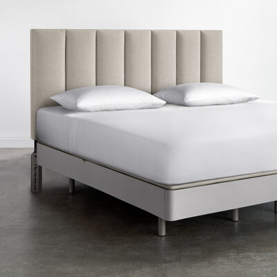 Vertical Channel Upholstered Headboard | Sleep Number